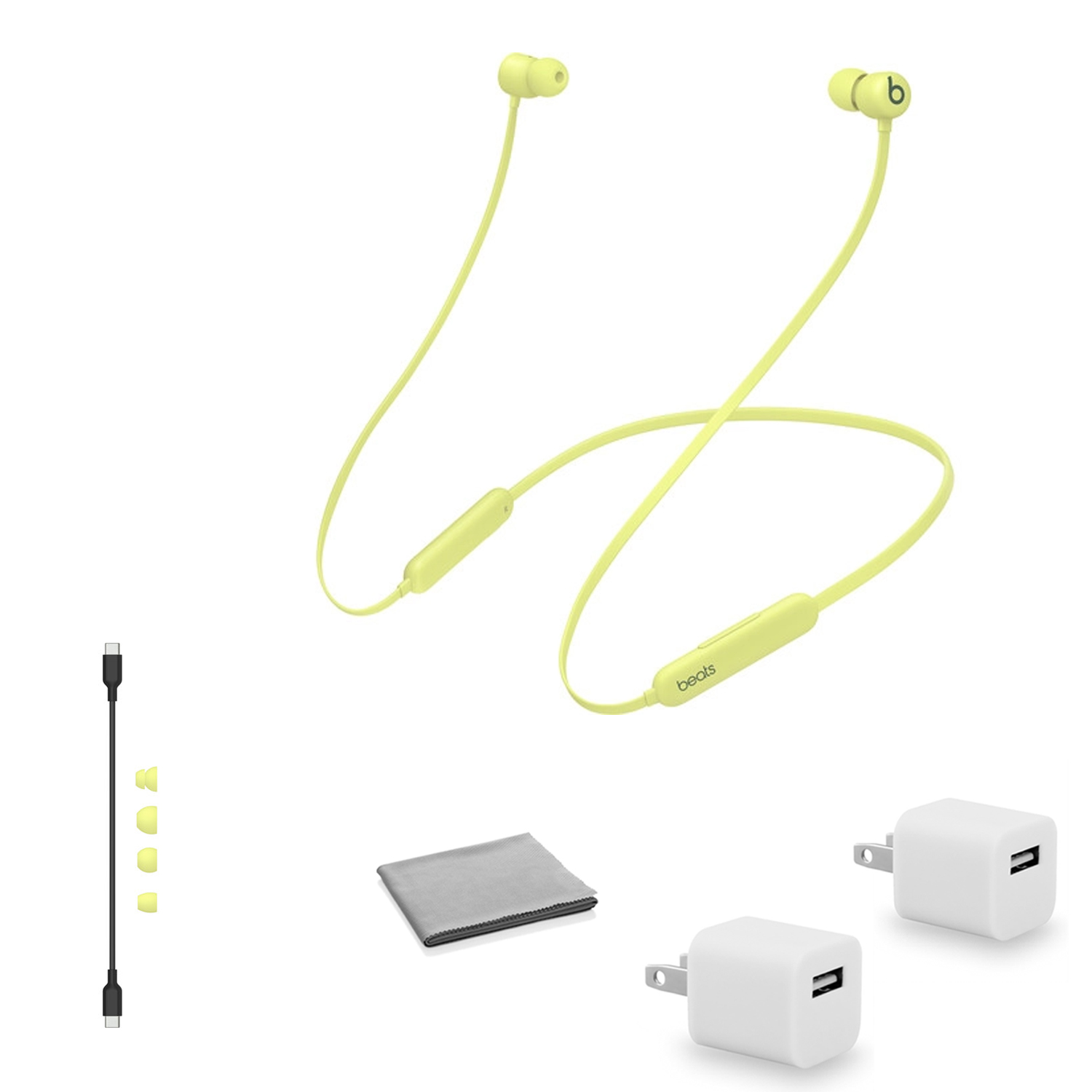 Beats by Dr. Dre Beats Flex Wireless In-Ear Headphones (Yuzu Yellow ...