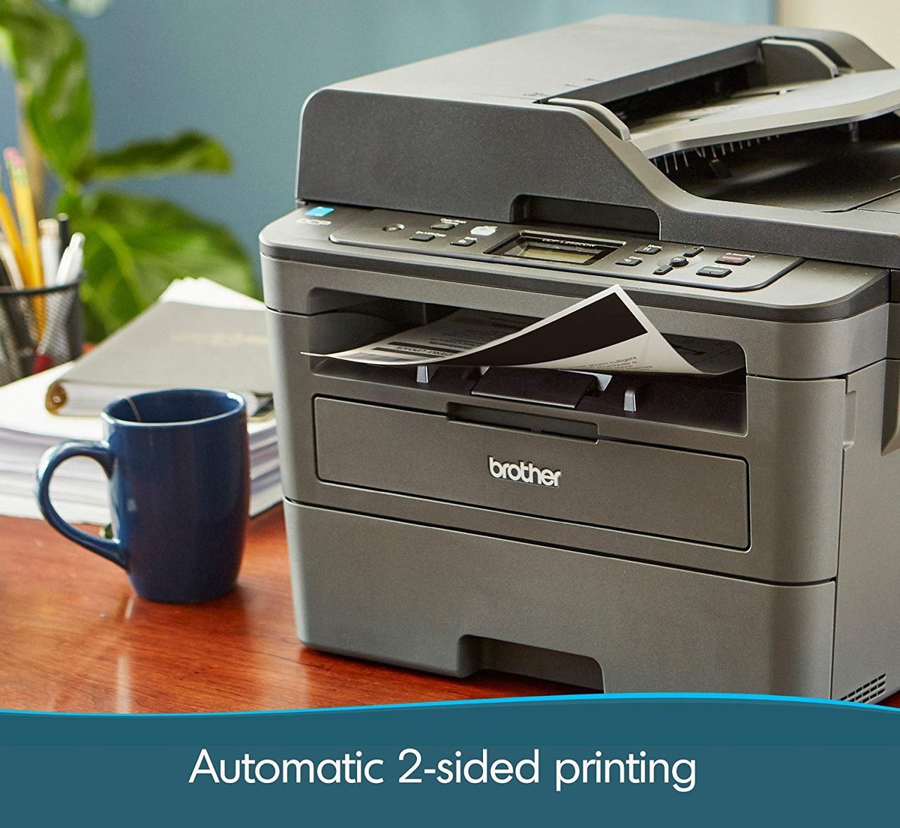 Brother DCP L2550DW All in One Monochrome Laser Printer EBay